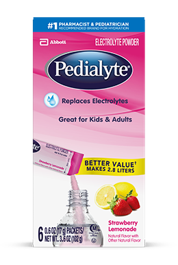 Hydrate and Feel Better Fast with Pedialyte®