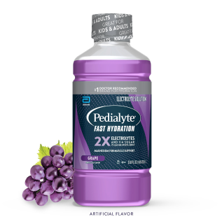 Pedialyte® Fast Hydration Liters Grape Flavor